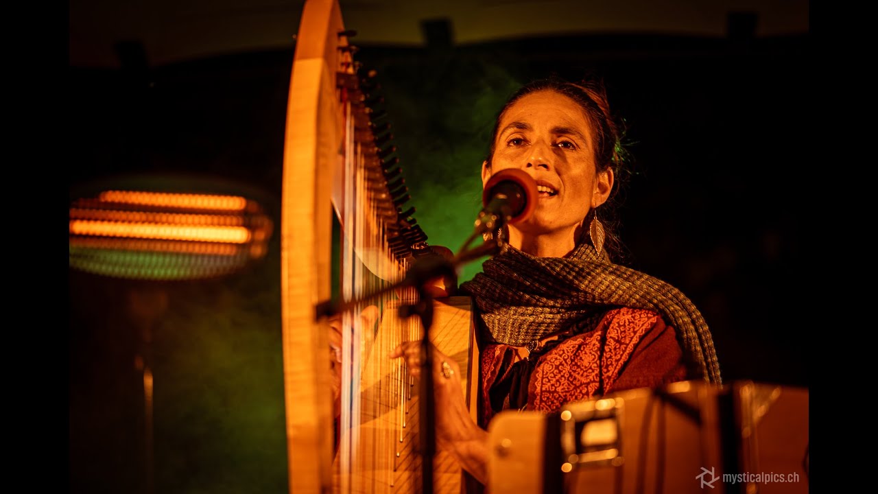 Mirabai Ceiba - Harp Lullaby [Live OpenAir Switzerland] - YouTube