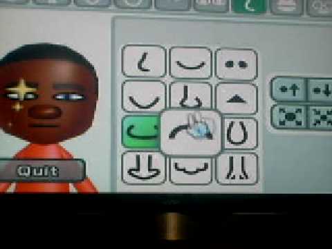 How to make a Chris Brown mii - YouTube
