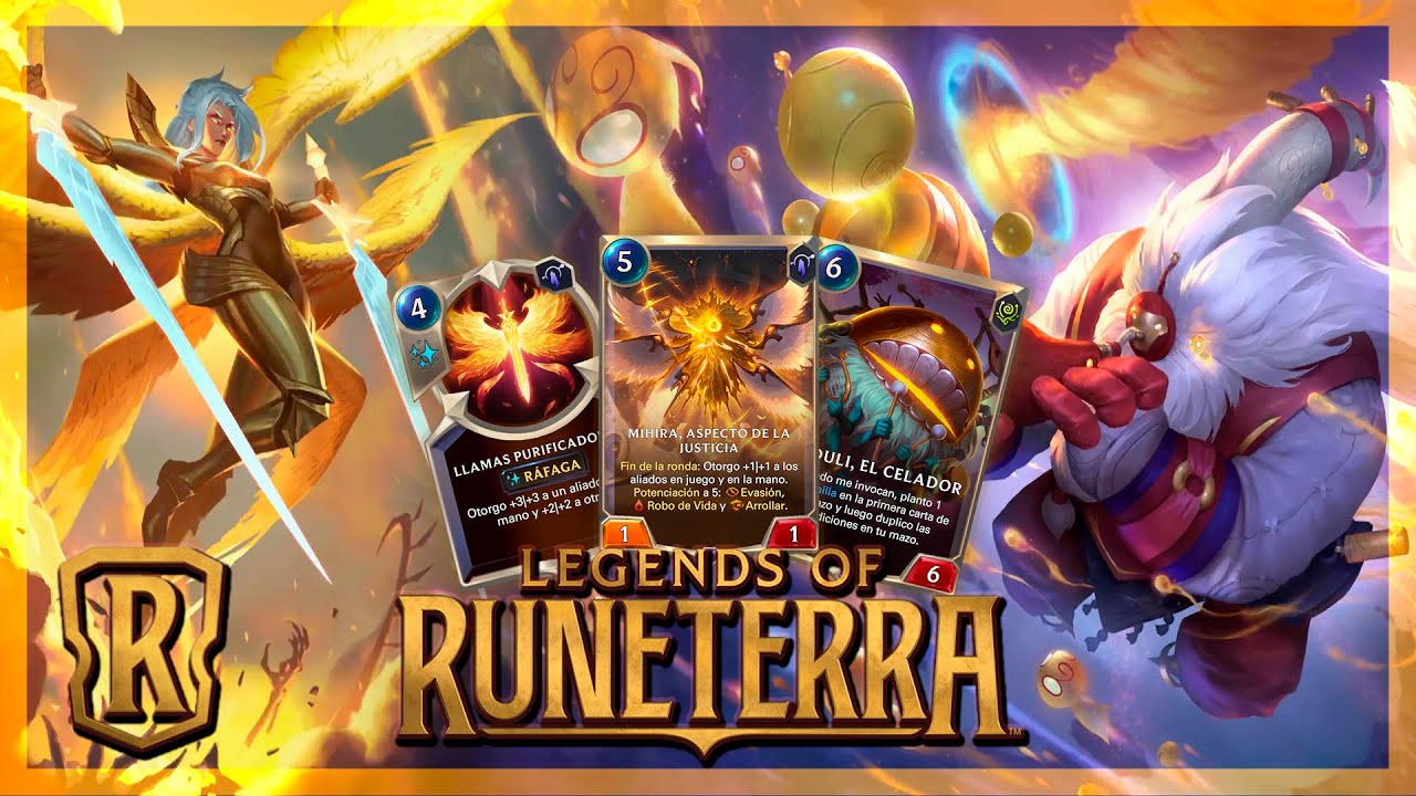 Deck Kayle & Bardo - Bufando stats!! | Estándar | Legends of Runeterra | Kazuki - YouTube