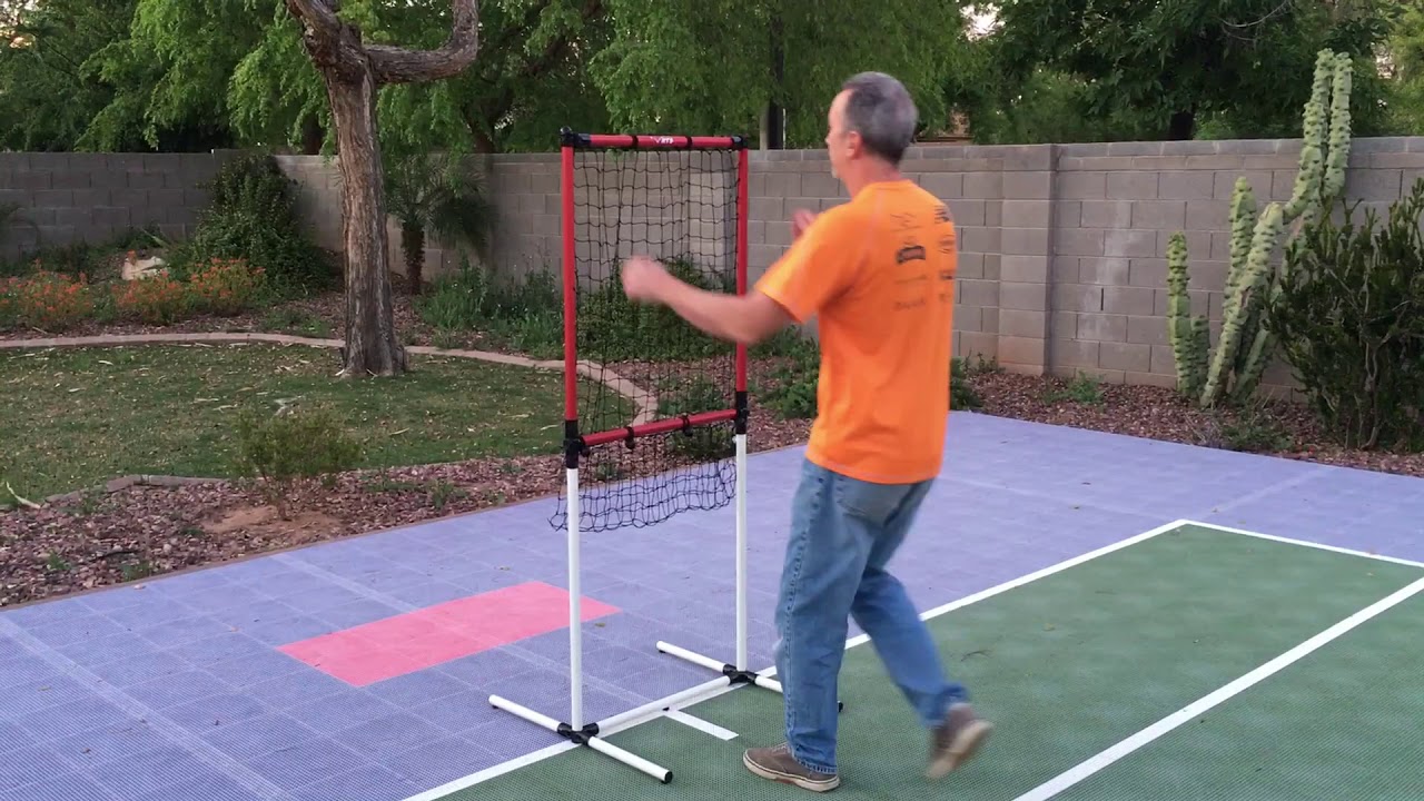 RTS Adjustable Ball-Catching Target Window for Pickleball - YouTube
