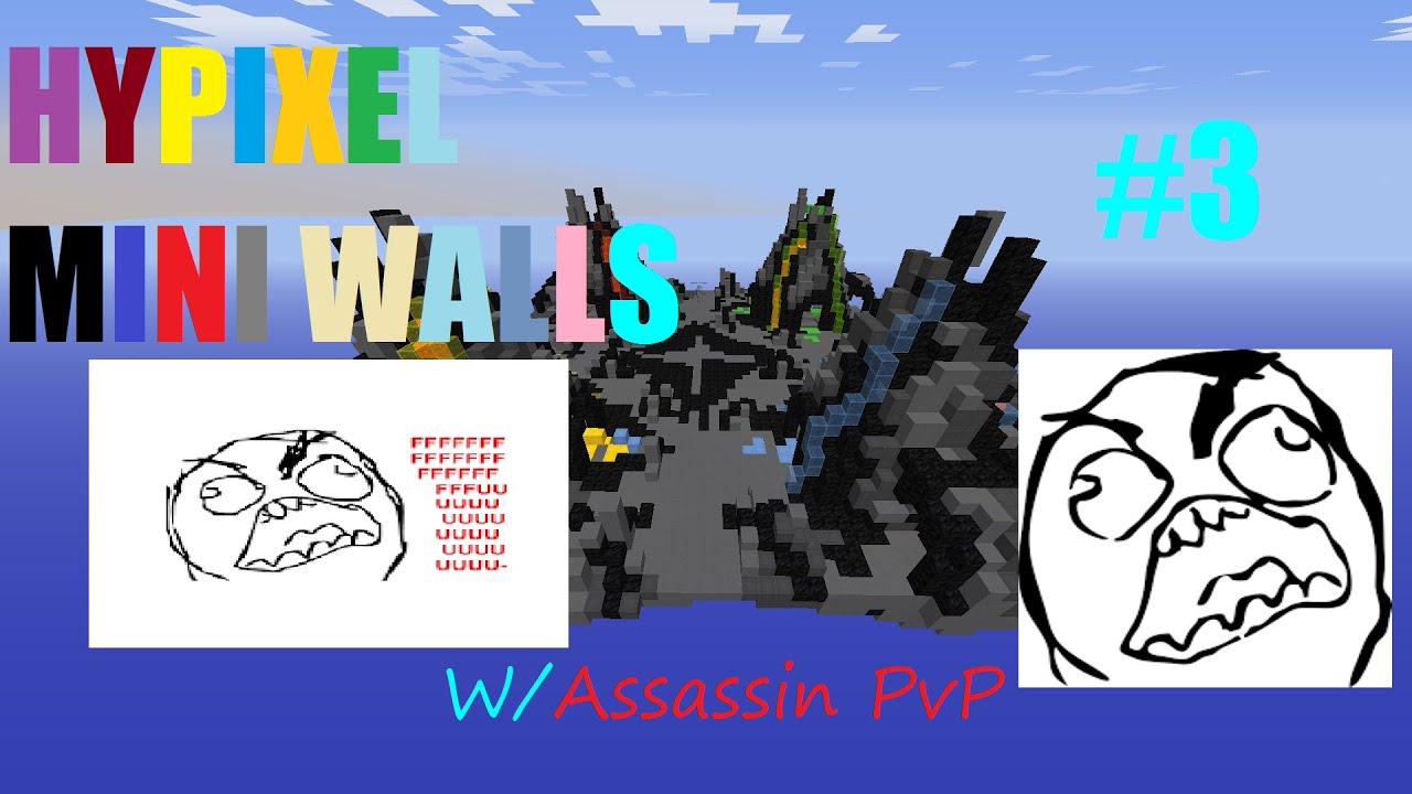 NEVER PLAY SOLO MINI WALLS!!! [Minecraft Mini Walls] #3 - YouTube
