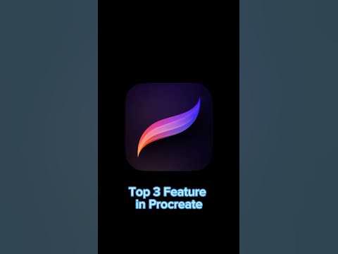 Top 3 Procreate Features/Procreate Tutorial/Digital Art #shortsvideo ...