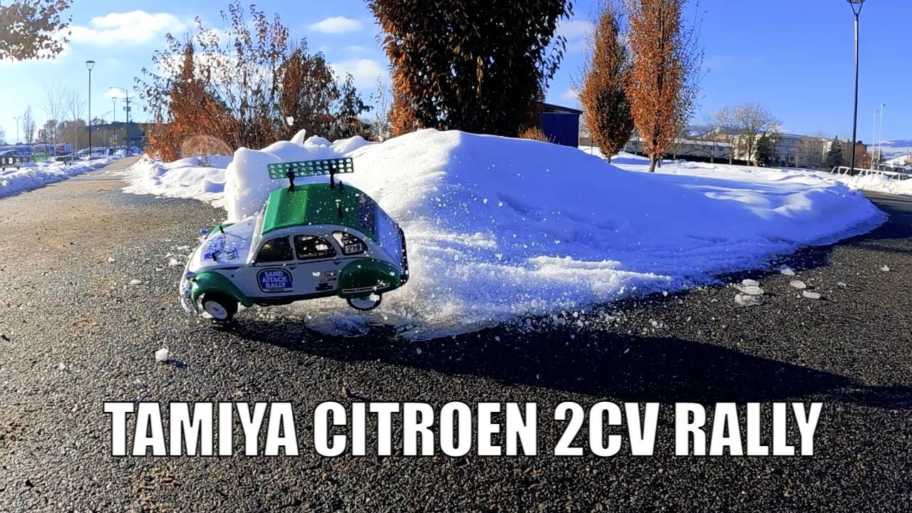TAMIYA CITROEN 2CV RALLY #rc #tamiya - YouTube