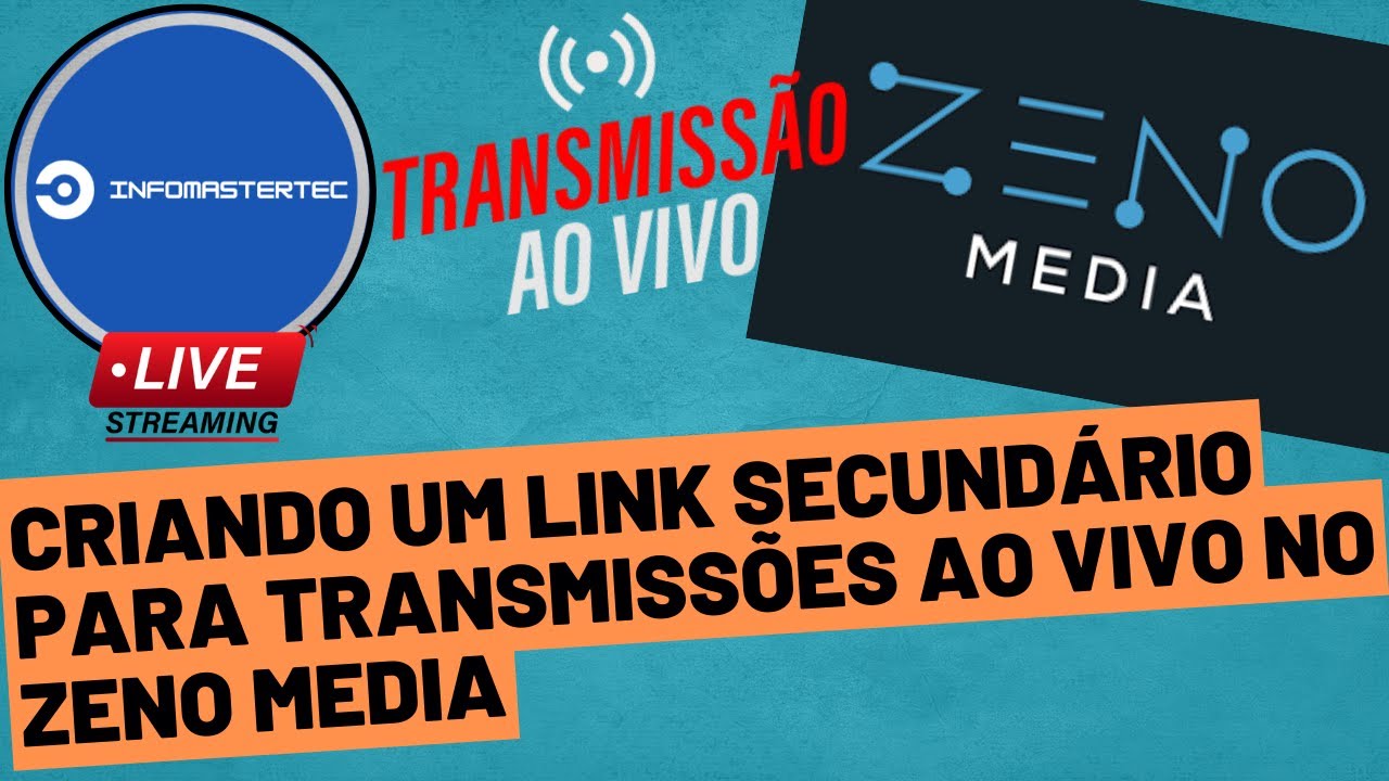 Como Criar um Link Secundário para Transmissões ao Vivo no Zeno Media: Guia Passo a Passo - YouTube