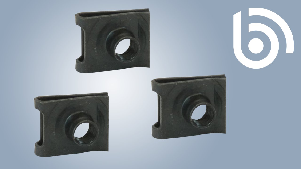 Data Cabinet Rail Clip Nuts/Rack Fasteners - YouTube