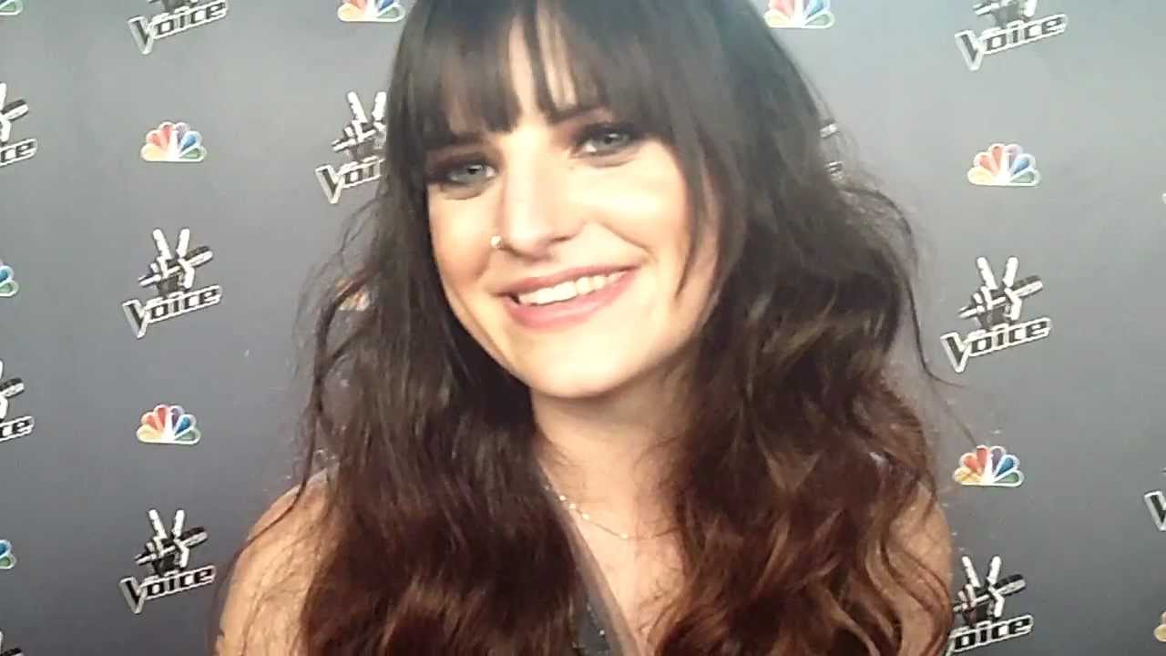 Juliet Simms Backstage @ The Voice Finale - YouTube