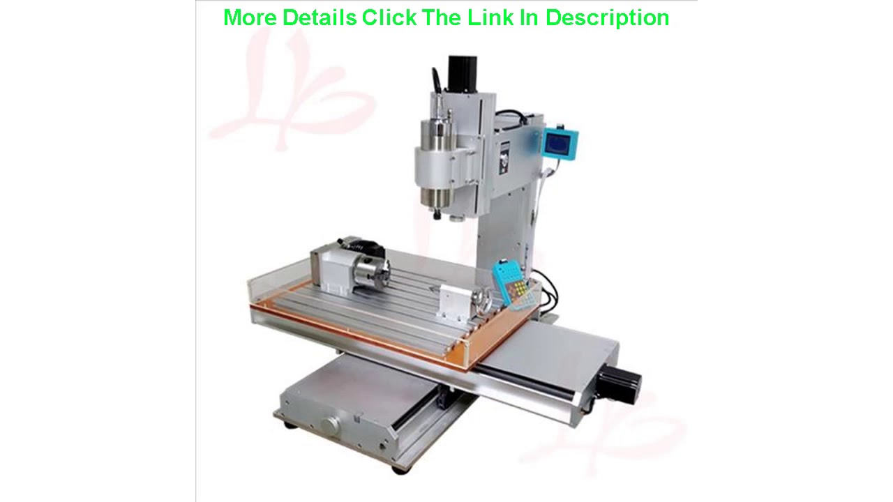 Deal 1500W water cooled spindle 4axis DIY mini CNC router 6040 PCB ...