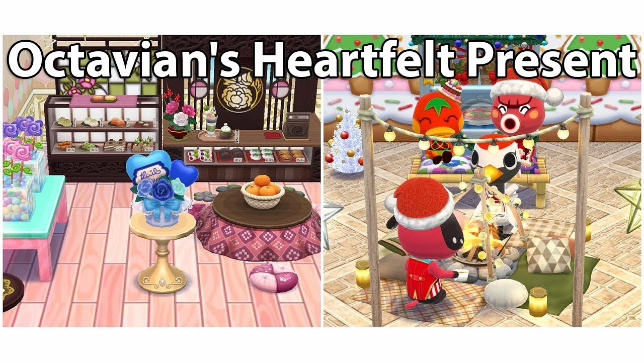 Octavian's Heartfelt Present - Animal Crossing: Pocket Camp - YouTube
