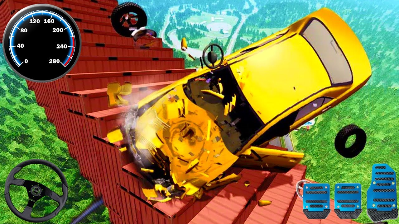 Car Crash Simulator Game 3D - Real Beam Extreme Derby Car Driving ...