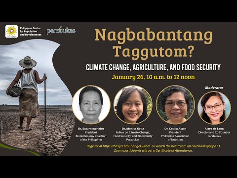 Nagbabantang Taggutom? Climate Change, Agriculture, and Food Security ...