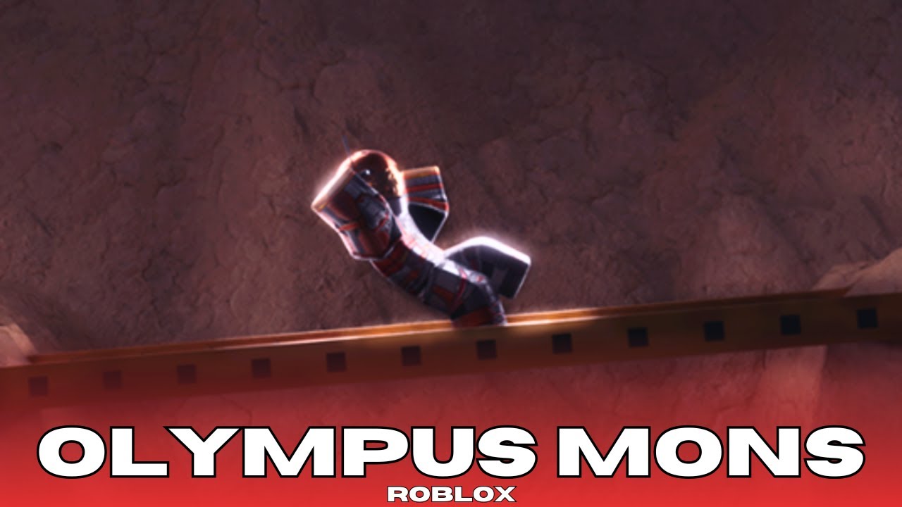 AKU MENDAKI GUNUNG YANG ADA DI MARS ROBLOX ... OLYMPUS MONS - YouTube
