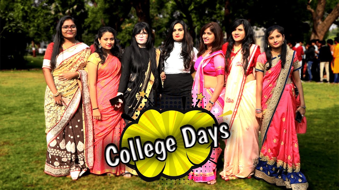 Traditional Day In College | College Days | Ahmedabad - YouTube