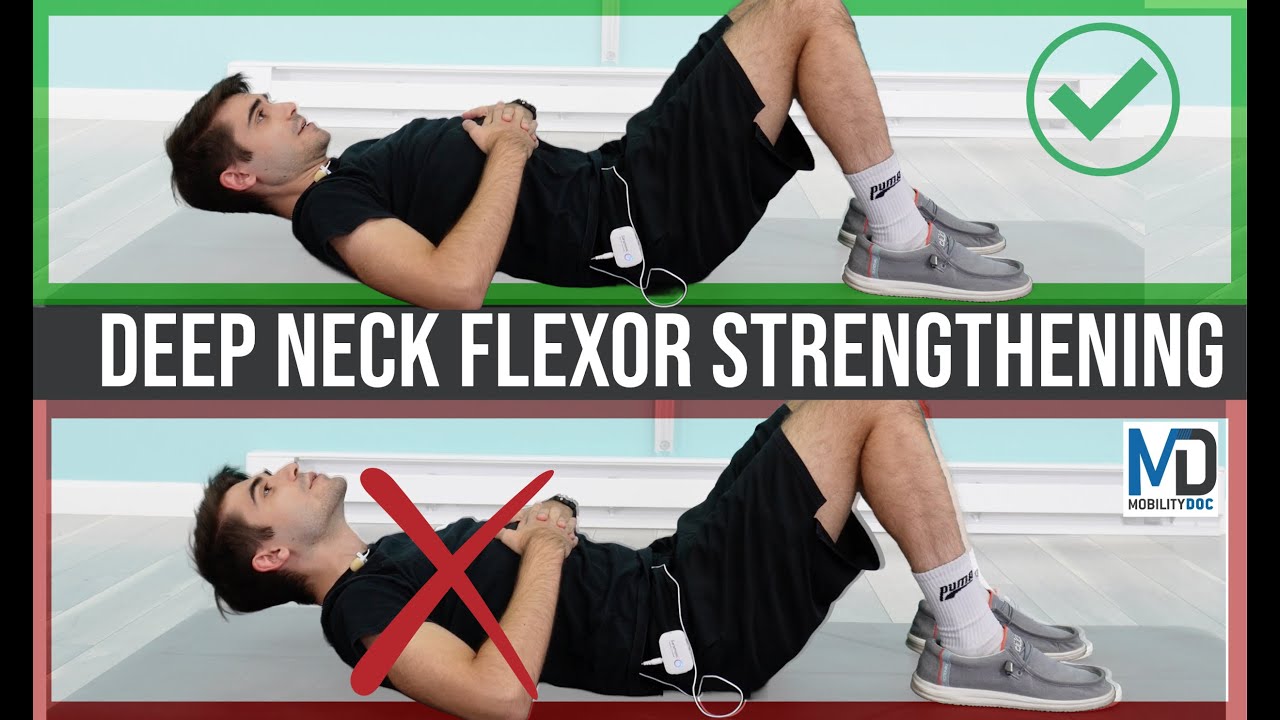Deep Neck Flexor Strengthening: How To - YouTube