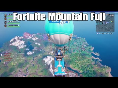 Fortnite Chapter 6 Mountain Fuji - YouTube