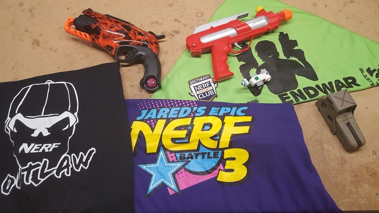 Captain Xavier blathers about Jared's Epic Nerf Battle - YouTube