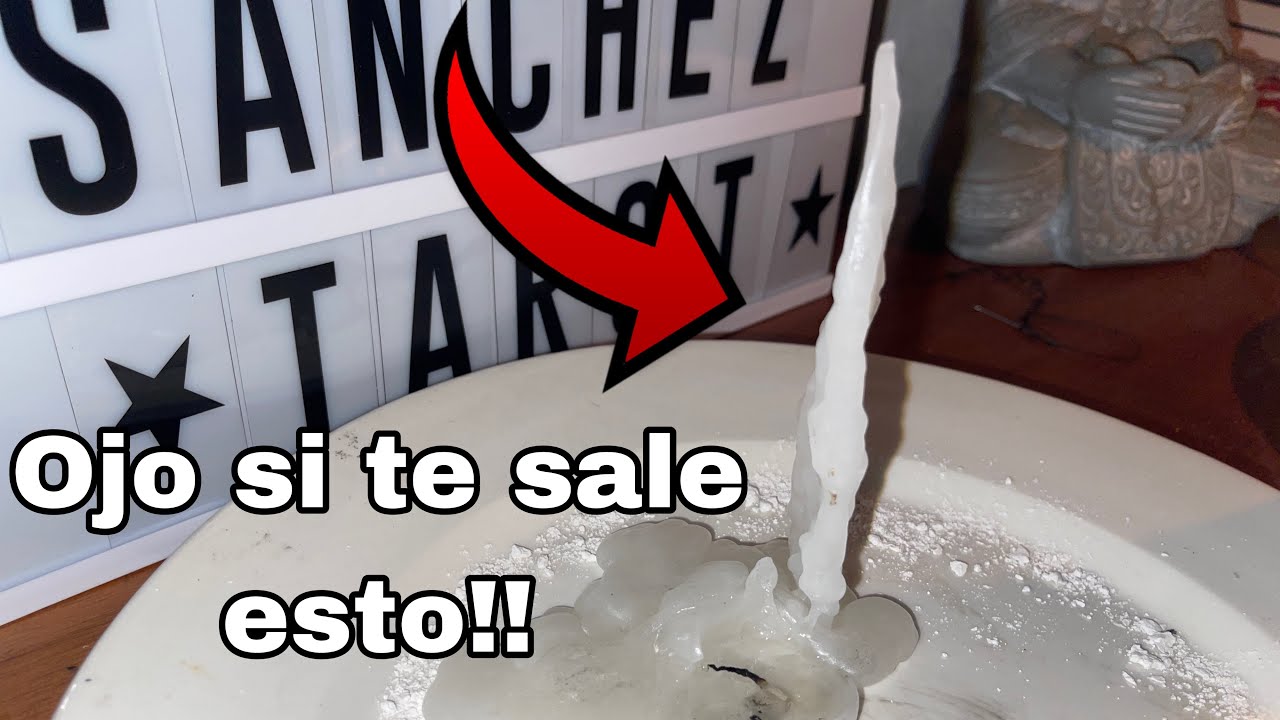 Significado de grumo de vela! En trabajos de salud, dinero y amor 😨 ...