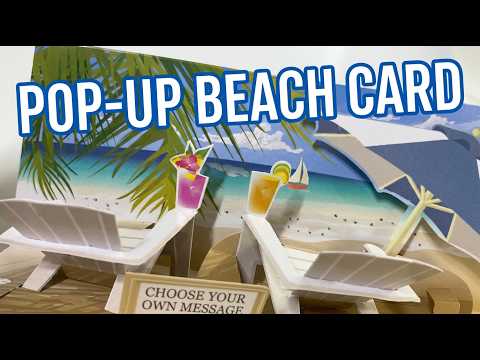 3D Pop Up Beach Greeting Card Review