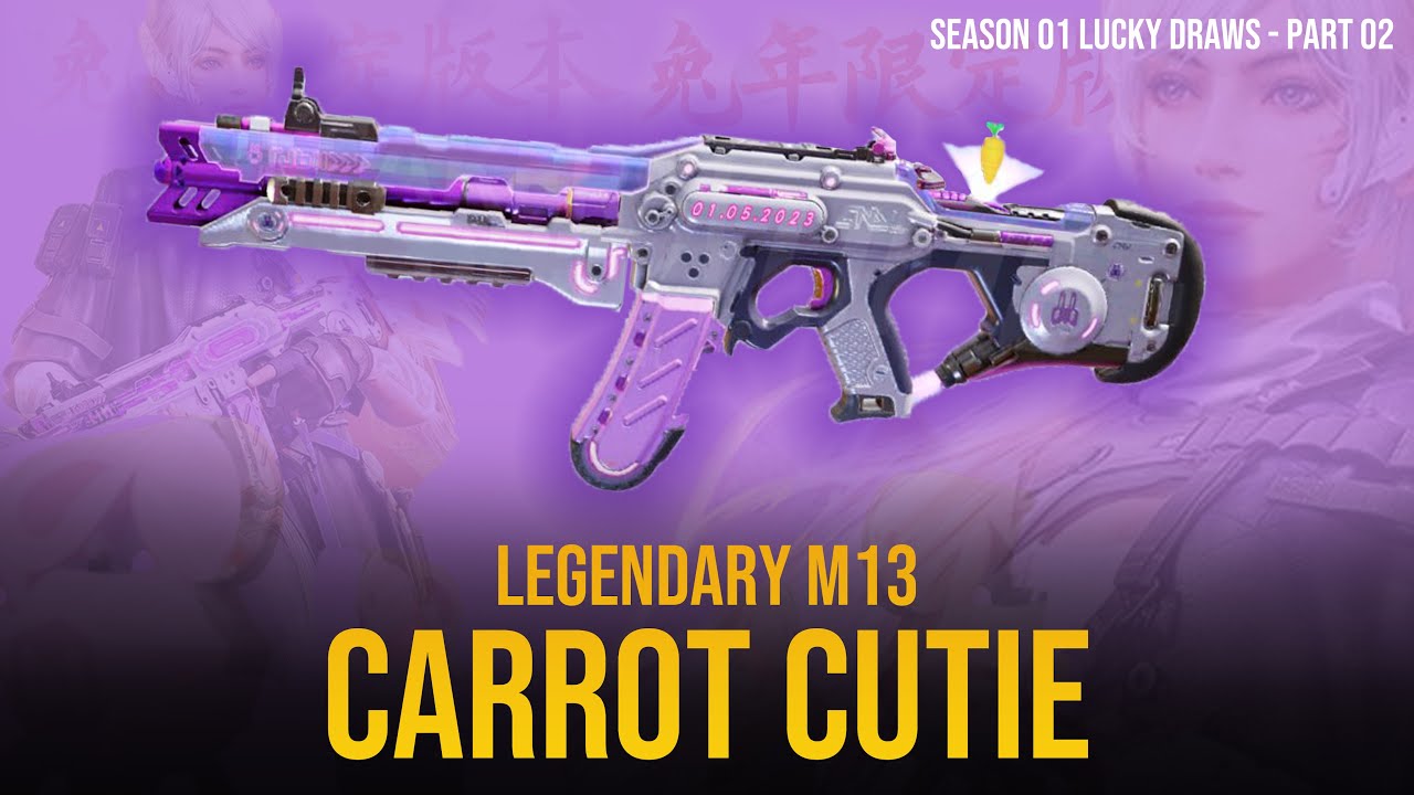 Legendary M13 - Carrot Cutie Lucky Draw Showcase | Season 01 Lucky ...
