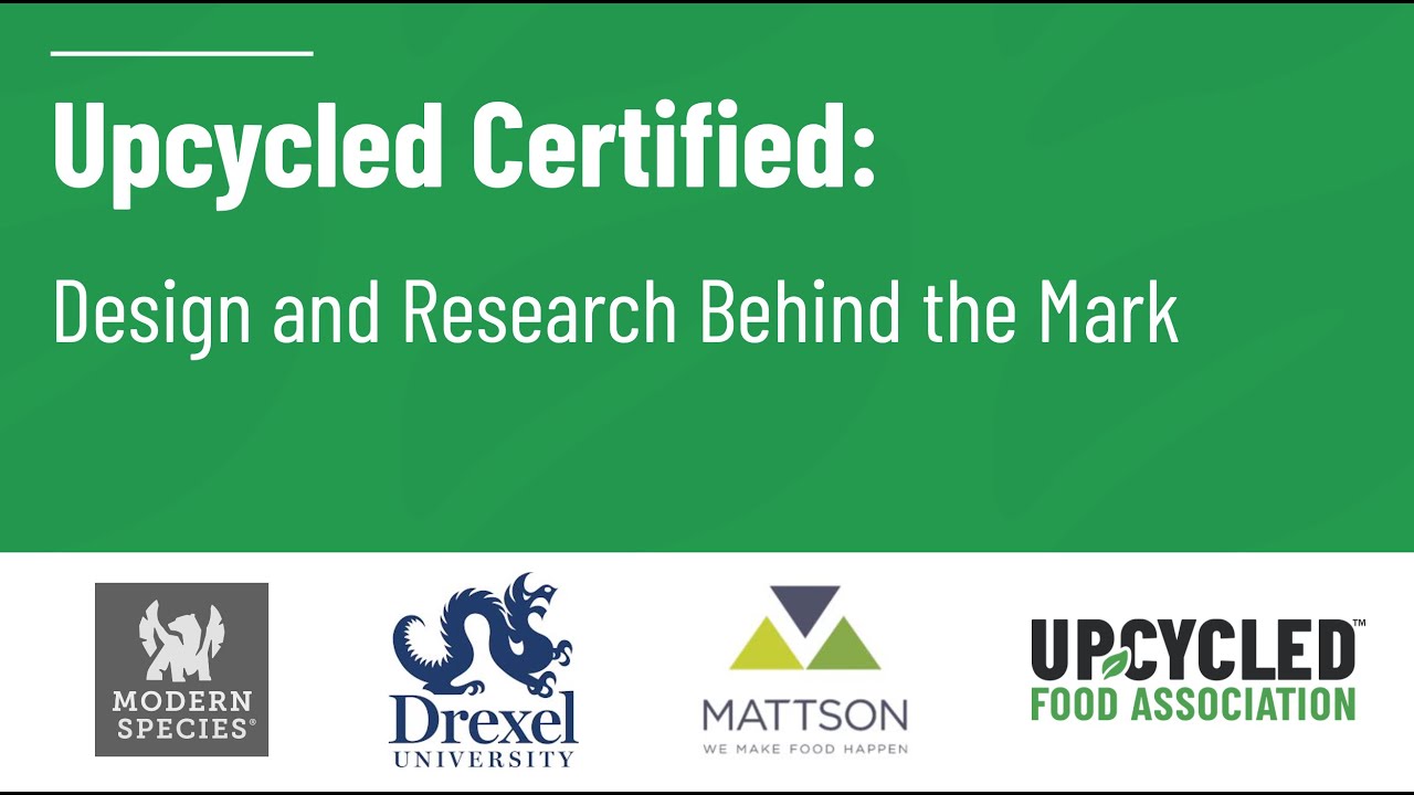 Upcycled Certified: Design and Research Behind the Mark - YouTube
