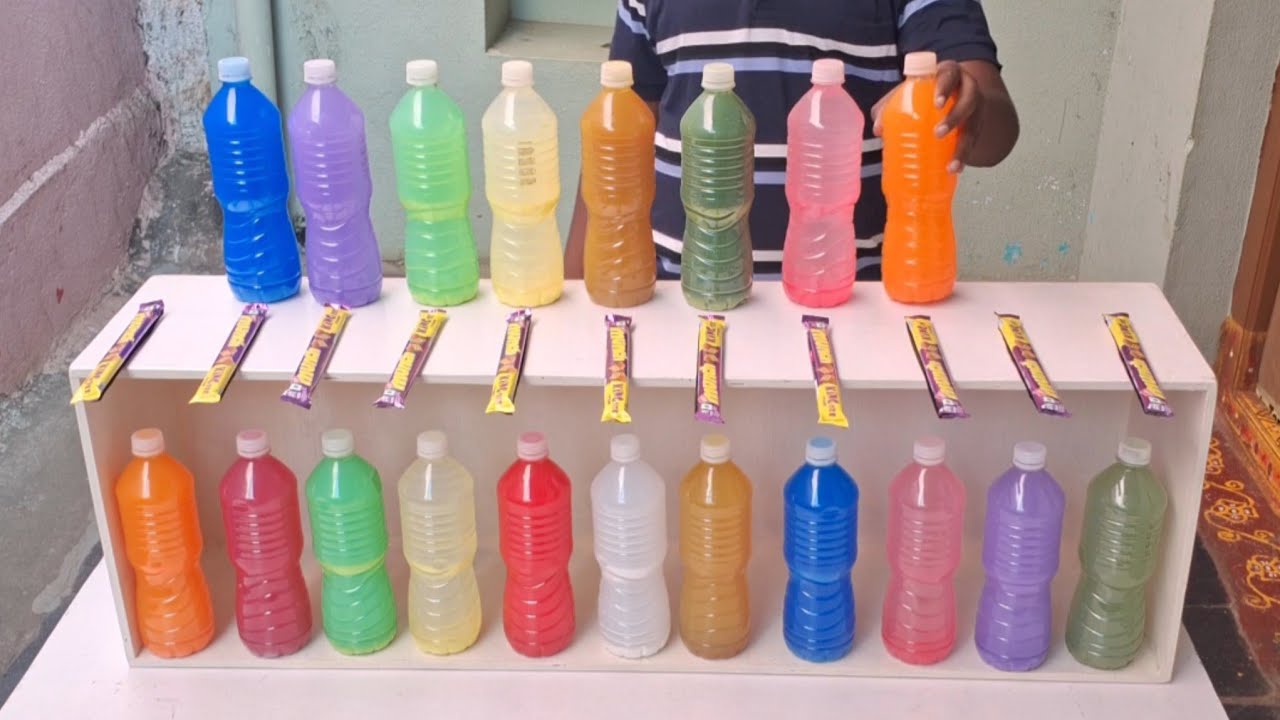 Arrange the color bottles game challenge - YouTube