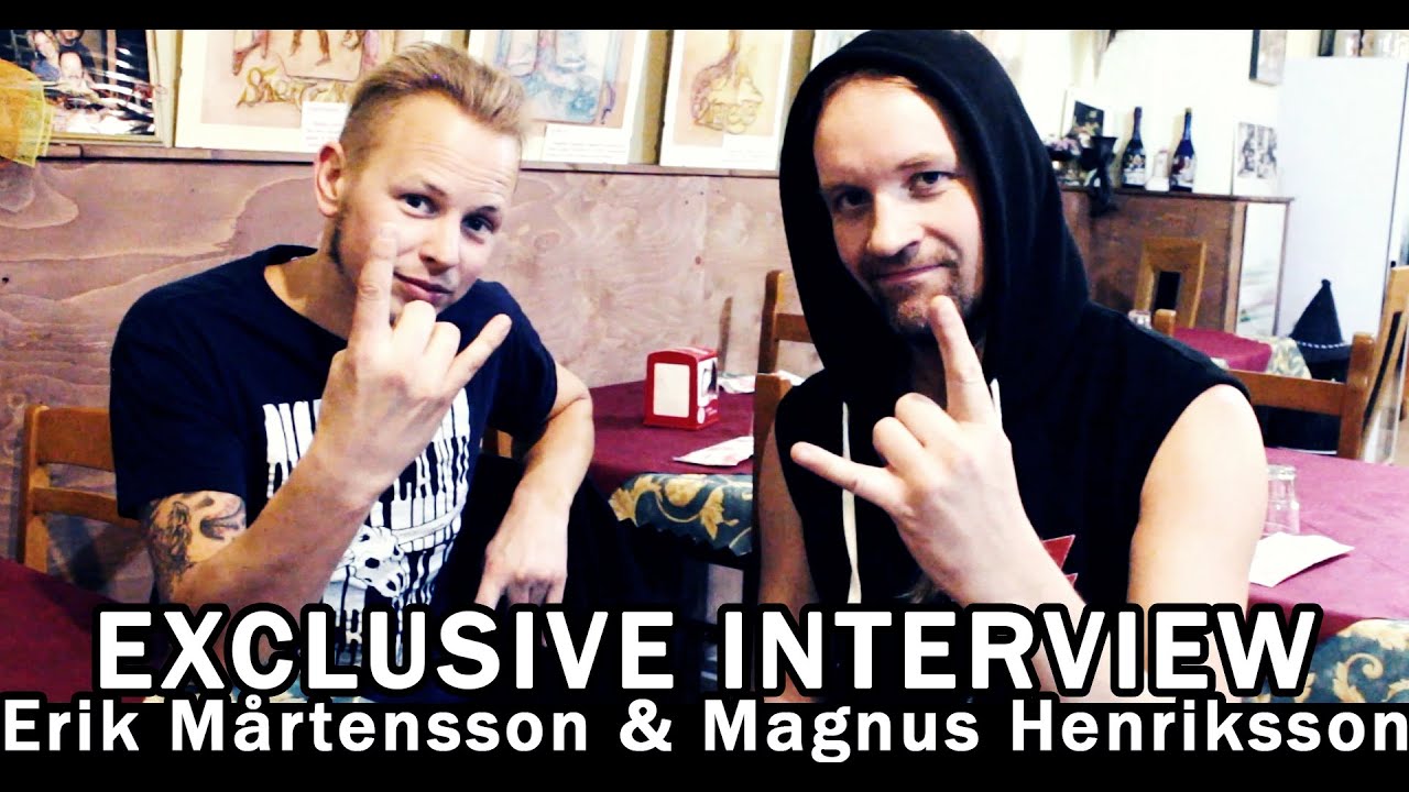 [Interview] with Erik Mårtensson & Magnus Henriksson from ECLIPSE [2015 ...