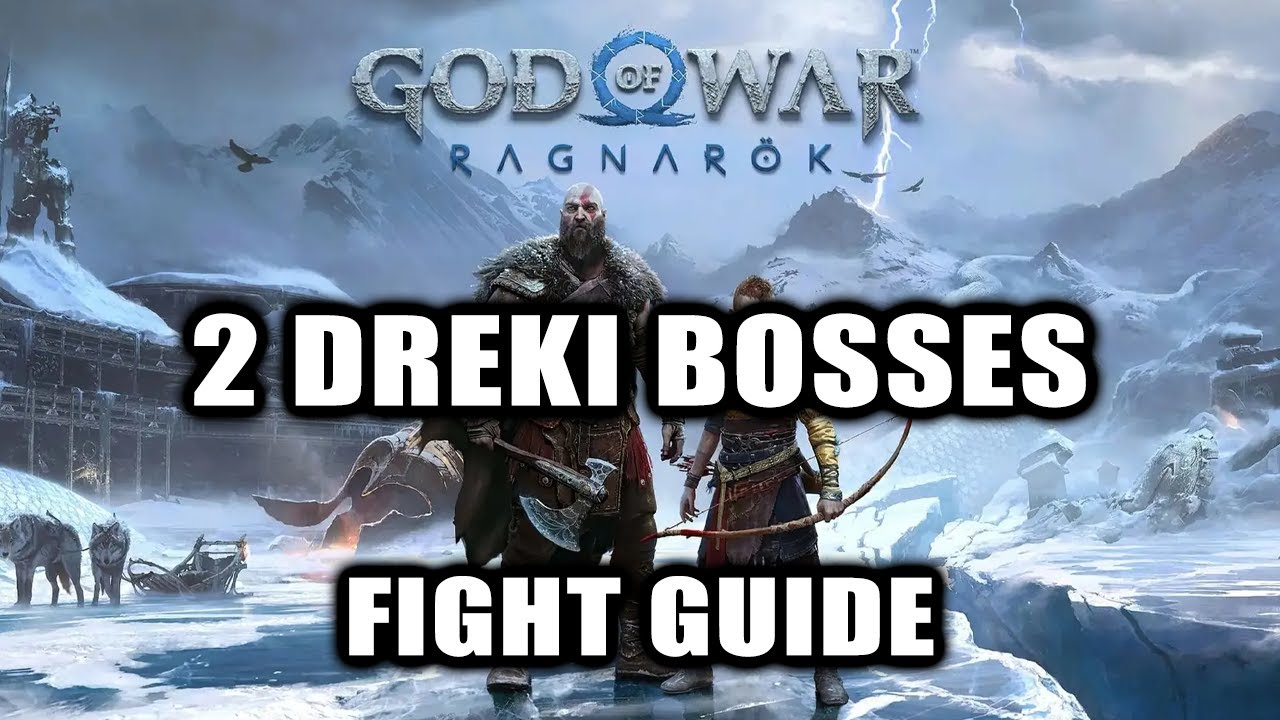 God of War Ragnarok Fight 2 Dreki Bosses Guide!! (Vanaheim) - YouTube