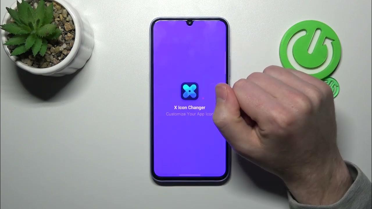 How to Change Icons Shape on Samsung Galaxy A34 – X Icon Changer App ...