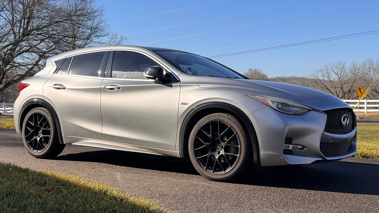 2018 Infiniti QX30s 2.0T Intercooler hose replacement - YouTube