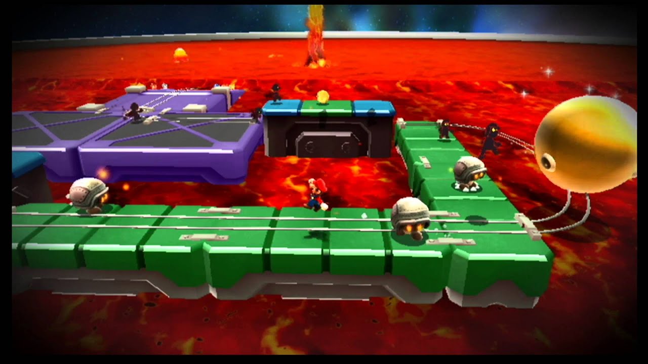 Super Mario Galaxy 2: Cosmic Clones in the Chompworks (Clone Comet ...