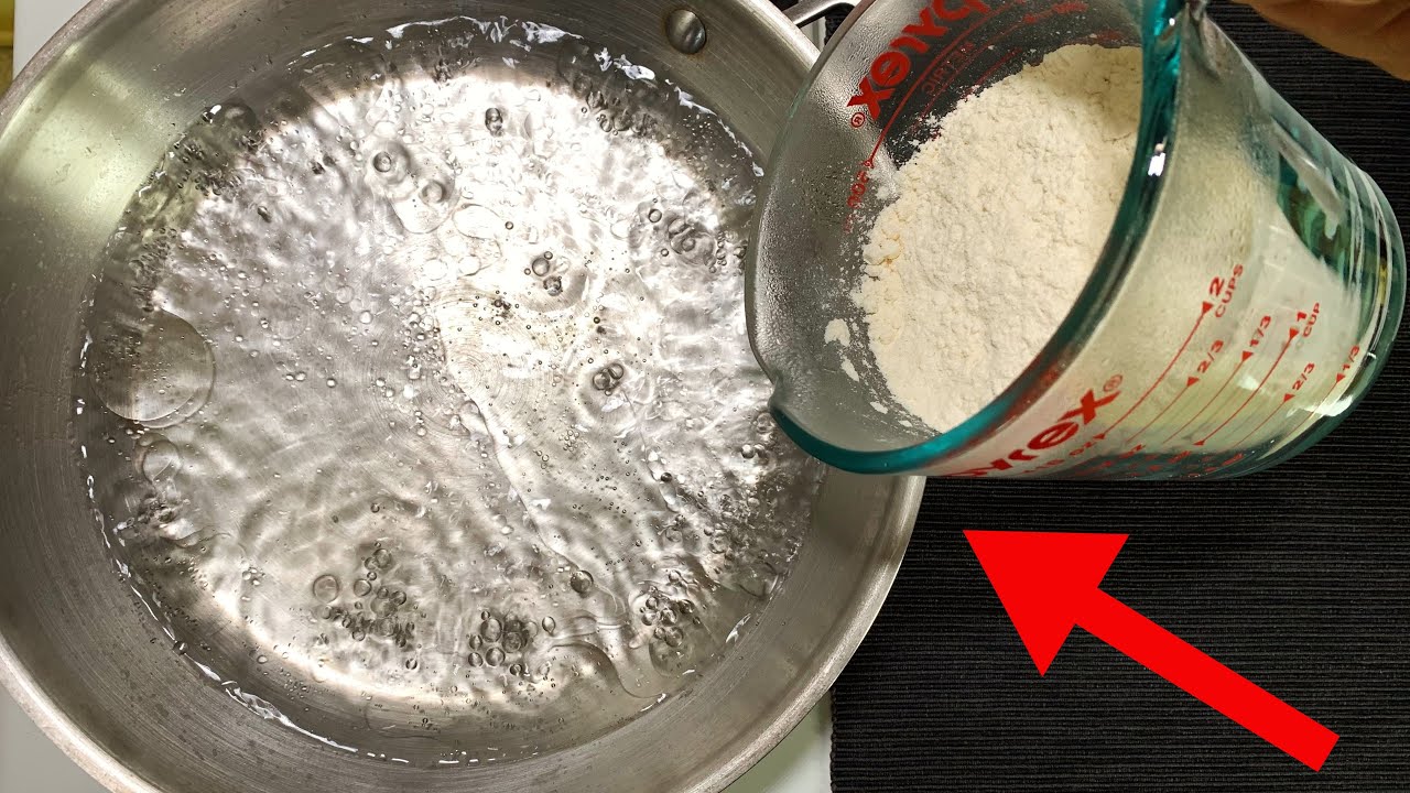 Flour + Boiling Water! Make Delicious Bread from Scratch with Just 2 ...