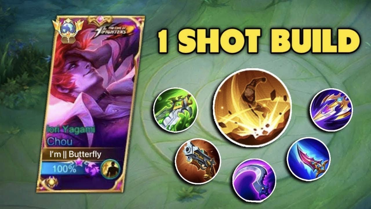 BUTTERFLY!!! CHOU AGGRESSIVE MATH!!! MLBB - YouTube