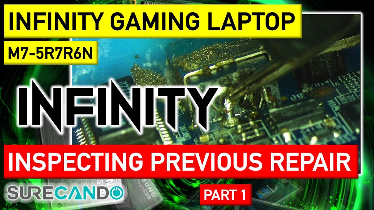 Revive Your Infinity M7-5R7R6N Gaming Notebook: Charging Port DC Jack ...