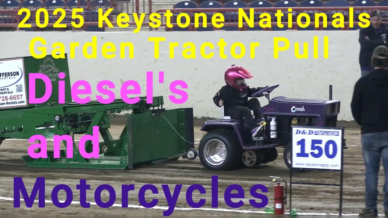 2025 Keystone Nationals Garden Tractor Pull - YouTube