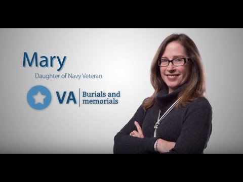 Mary used VA memorial services to bury her father with honor. - YouTube
