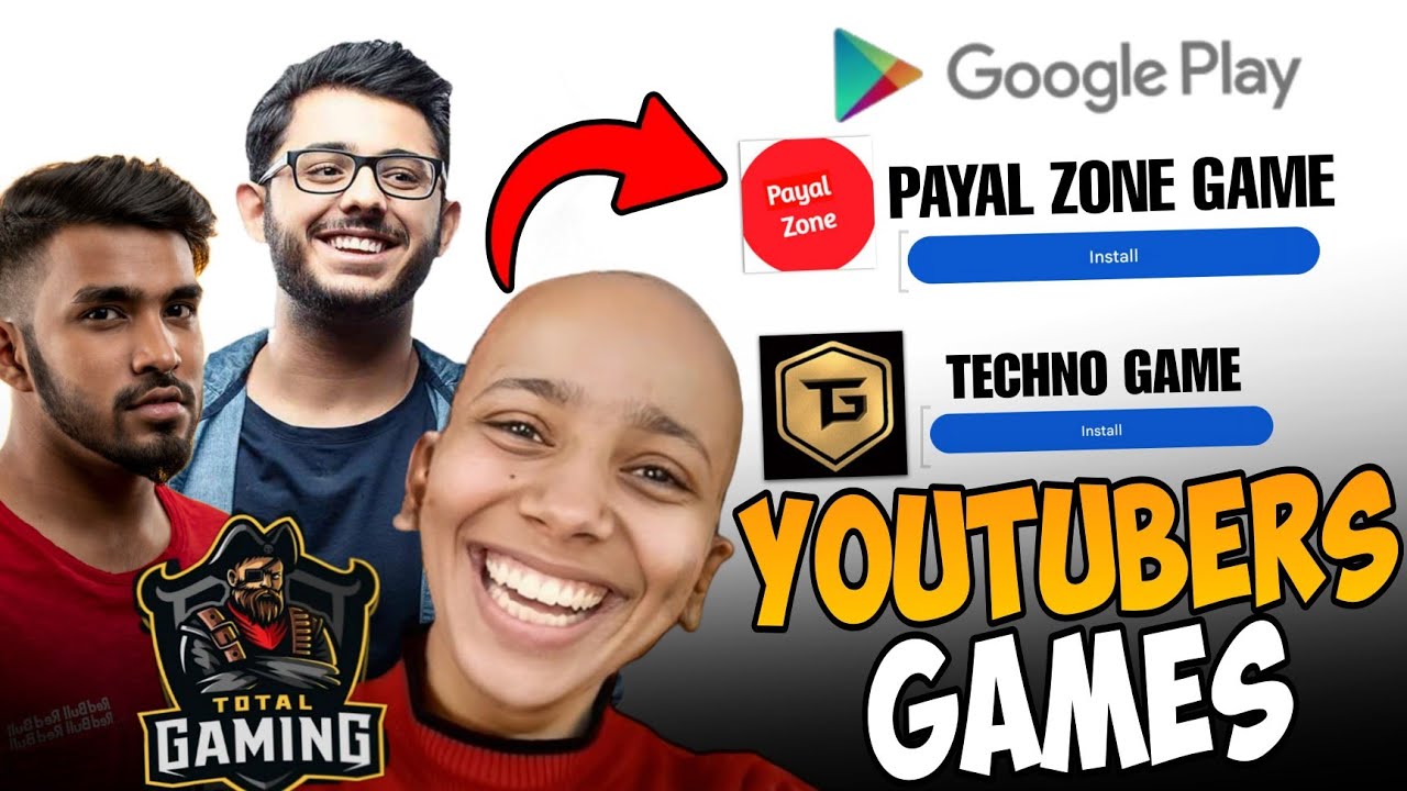 Trying Youtubers Games from PlayStore - YouTube