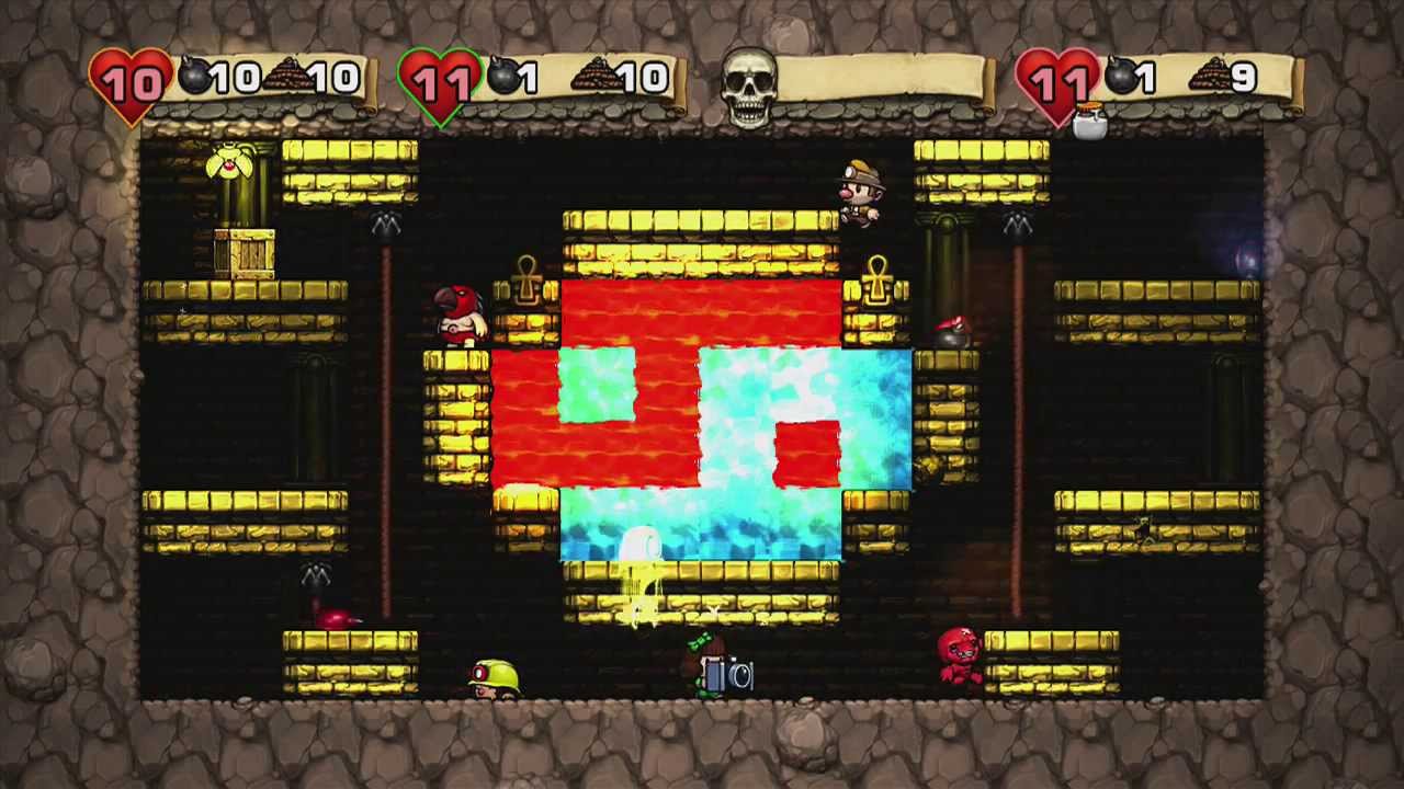 Spelunky Deathmatch - Subset 2: DLC Time - Gaming in the Margin - YouTube