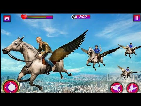 Flying Hours Robot Car Game - Robot Dinosaur Games । Android gameplay ...