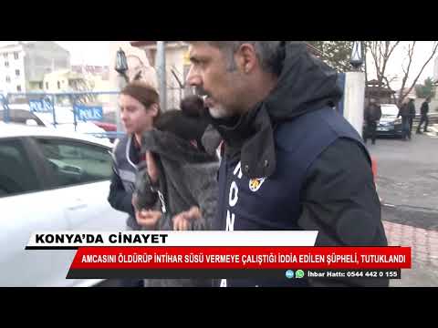 Amcasını öldürüp intihar gibi göstermeye çalışmış