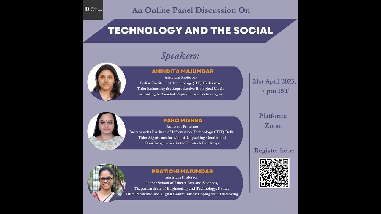 Technology and the Social: A Panel Discussion - YouTube