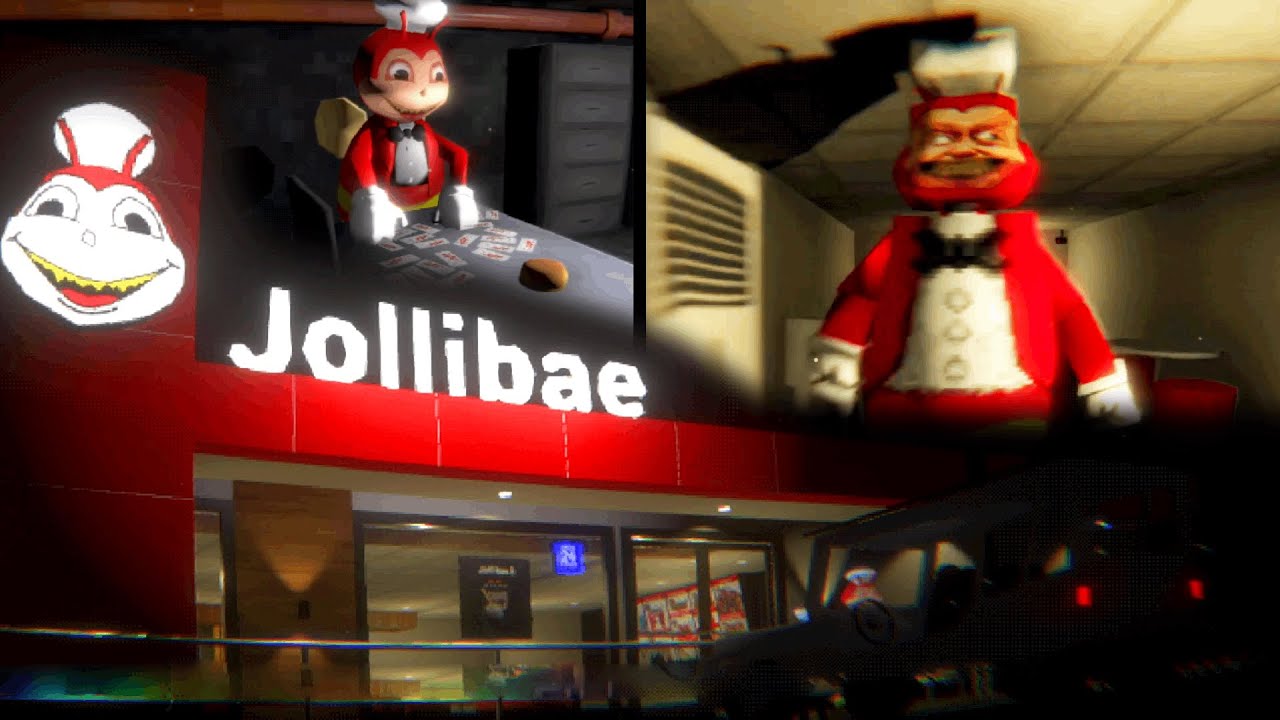 Eat all the burgers and get out alive Horror Game "JOLLIBAE" – full ...