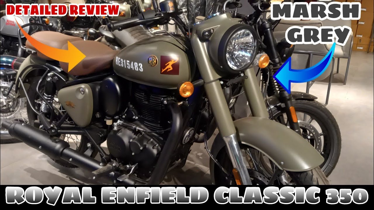 Royal Enfield Classic 350 Review ~Marsh Grey | Royal Enfield Classic ...