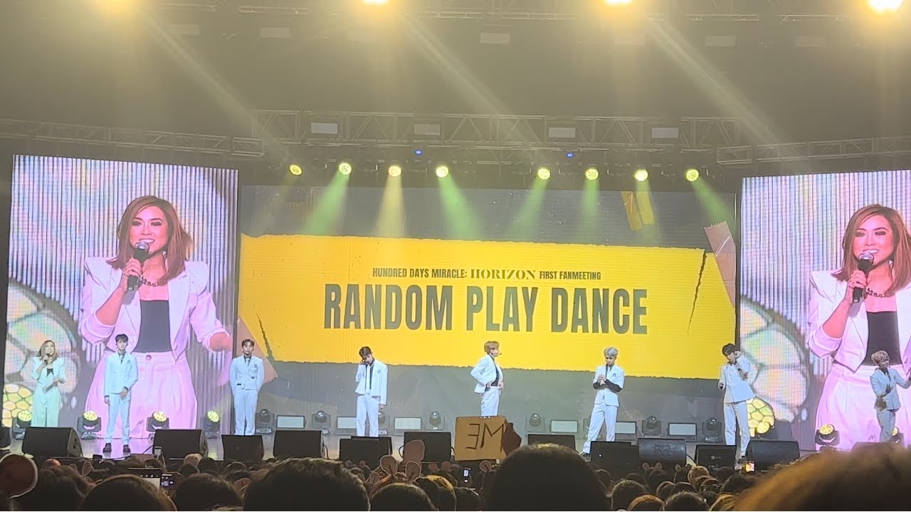 Random Play Challenge Dance Cover Hori7on First Fan Meeting - YouTube