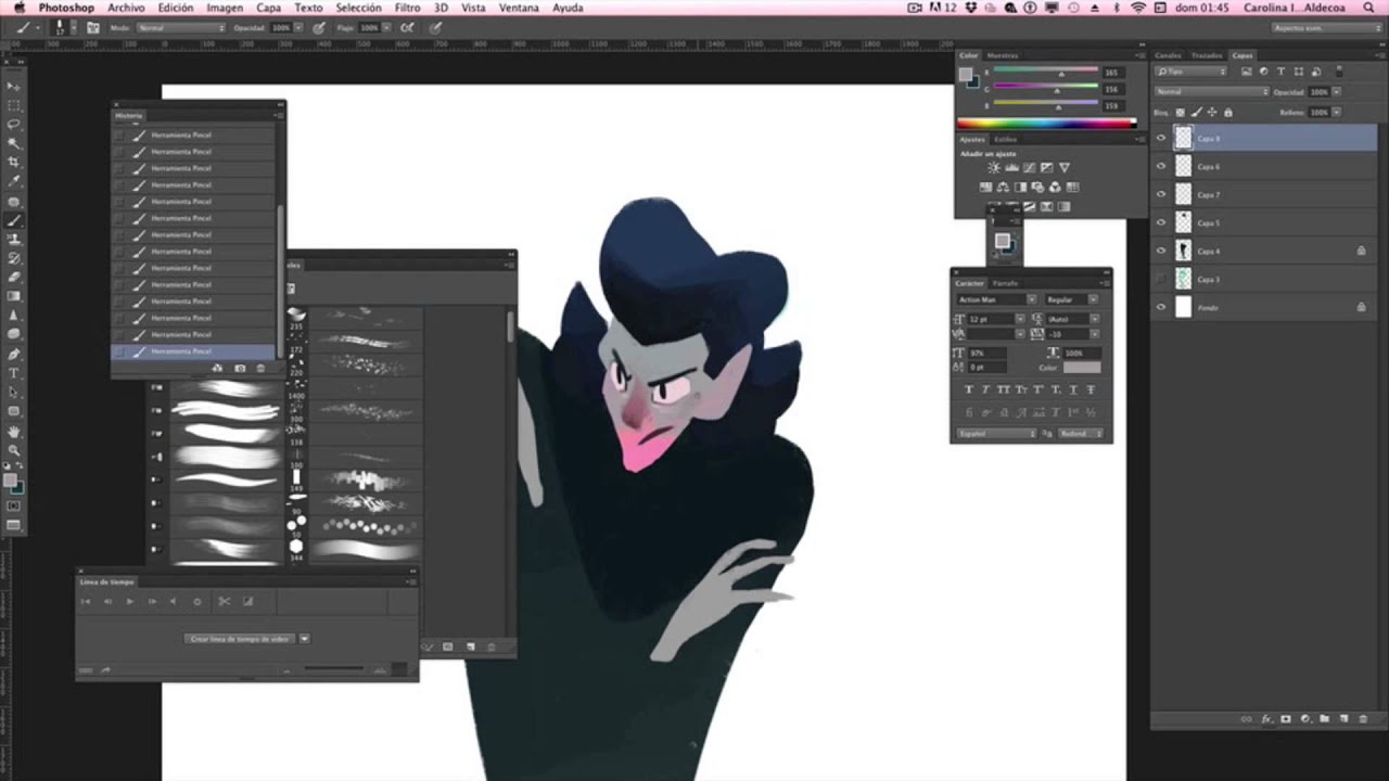 Vampire Speedpaint - YouTube