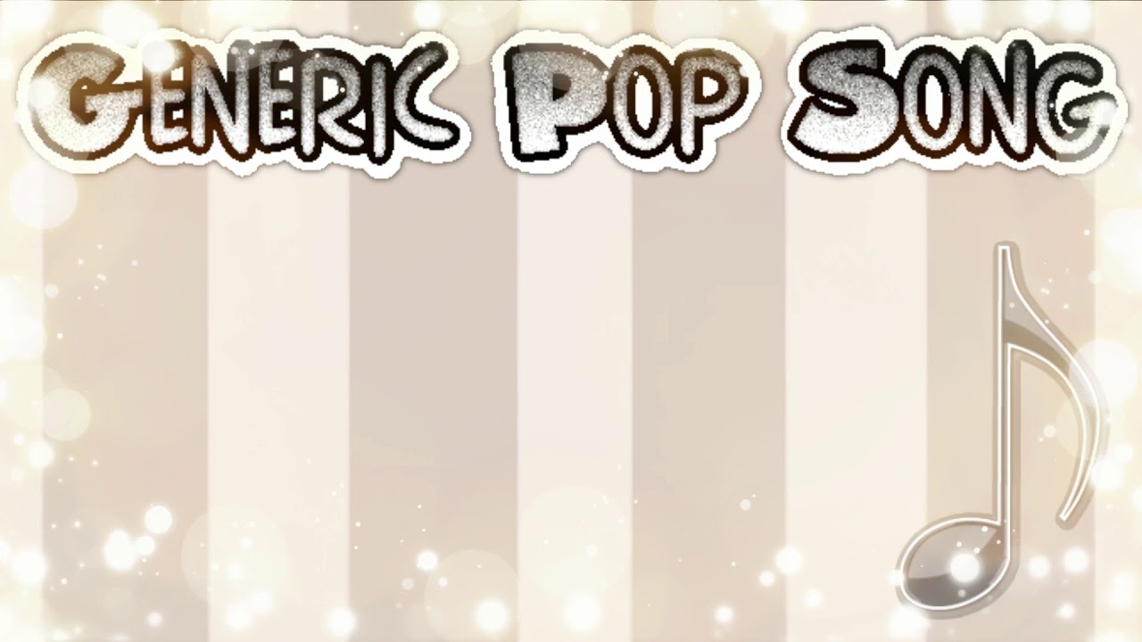 Generic Pop Song (GCSE 2016 Free Comp.) - YouTube