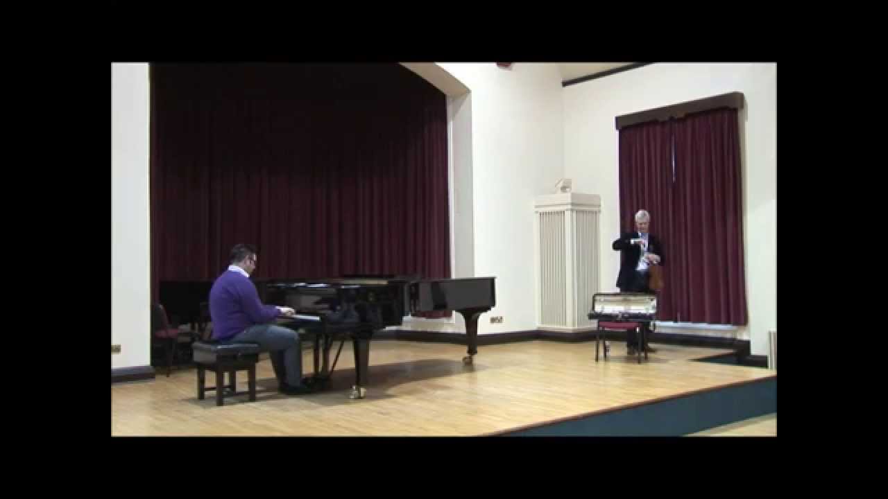 Martin Dowling, fiddle, and Ryan Molloy, piano, The Wounded Huzzar ...