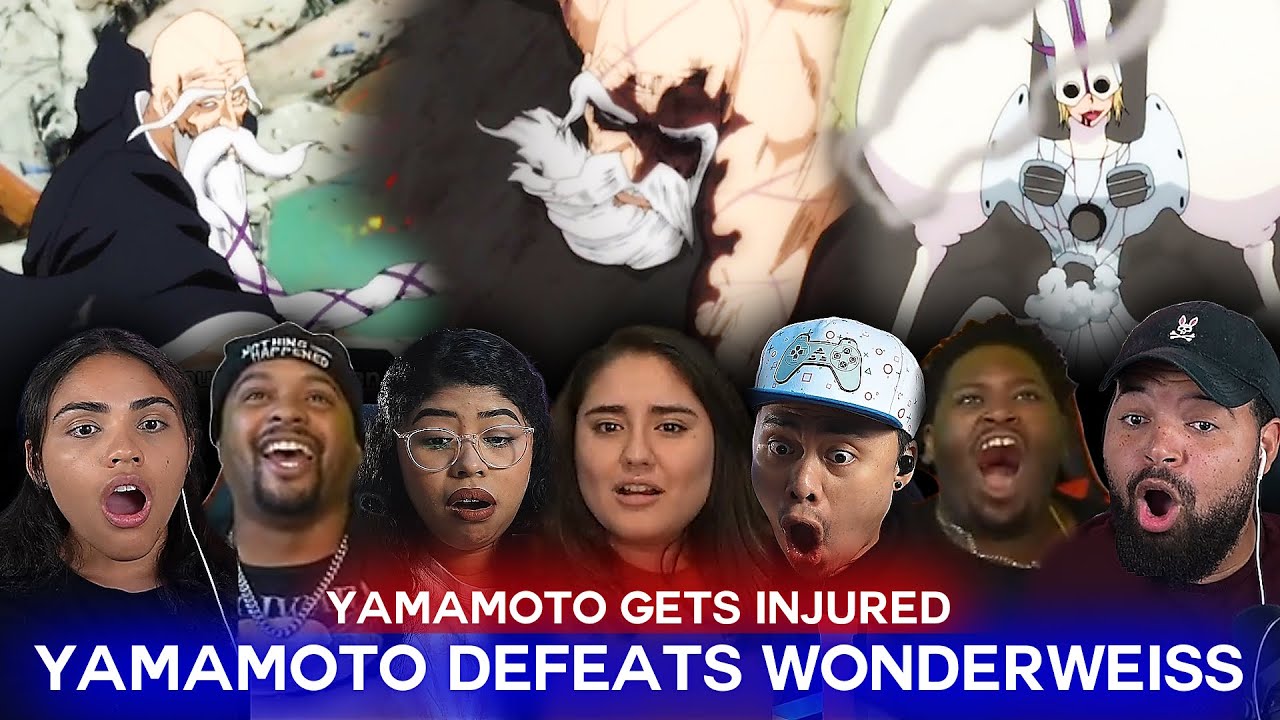 Yamamoto vs Wonderweiss | Bleach Ep 294 Reaction Highlights - YouTube