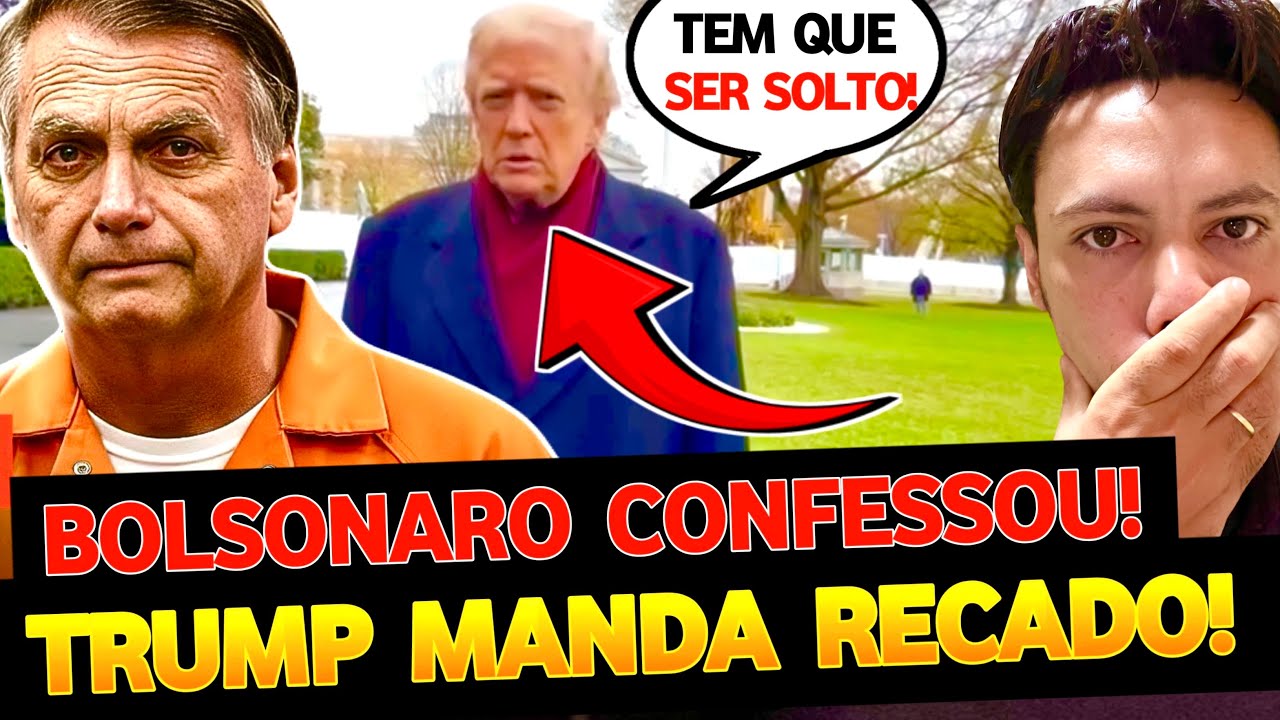 FOI UM SÓSIA QUE CONFESSOU? Trump acaba de entrar no jogo e manda ...