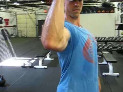 Cable External Rotation at 90 degrees - Scapular Plane - YouTube