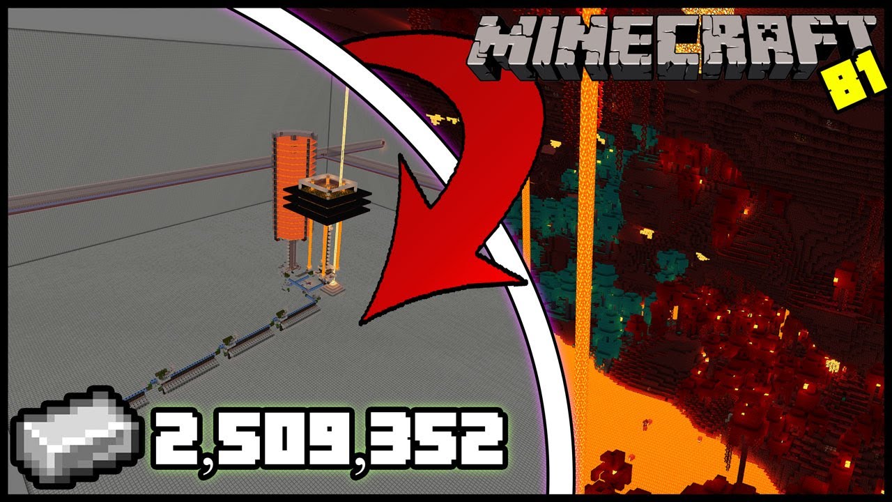 I Transformed The Nether Into Iron - YouTube