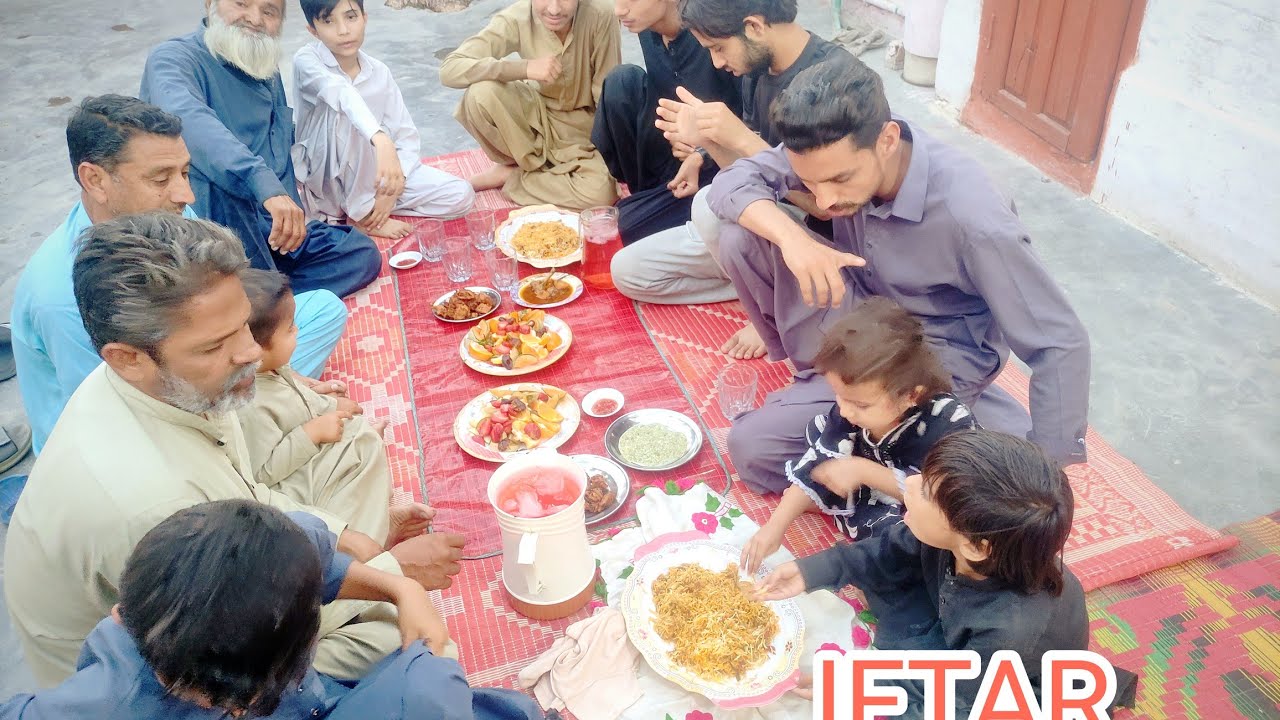 IFTAR party with family | First day in University | - YouTube